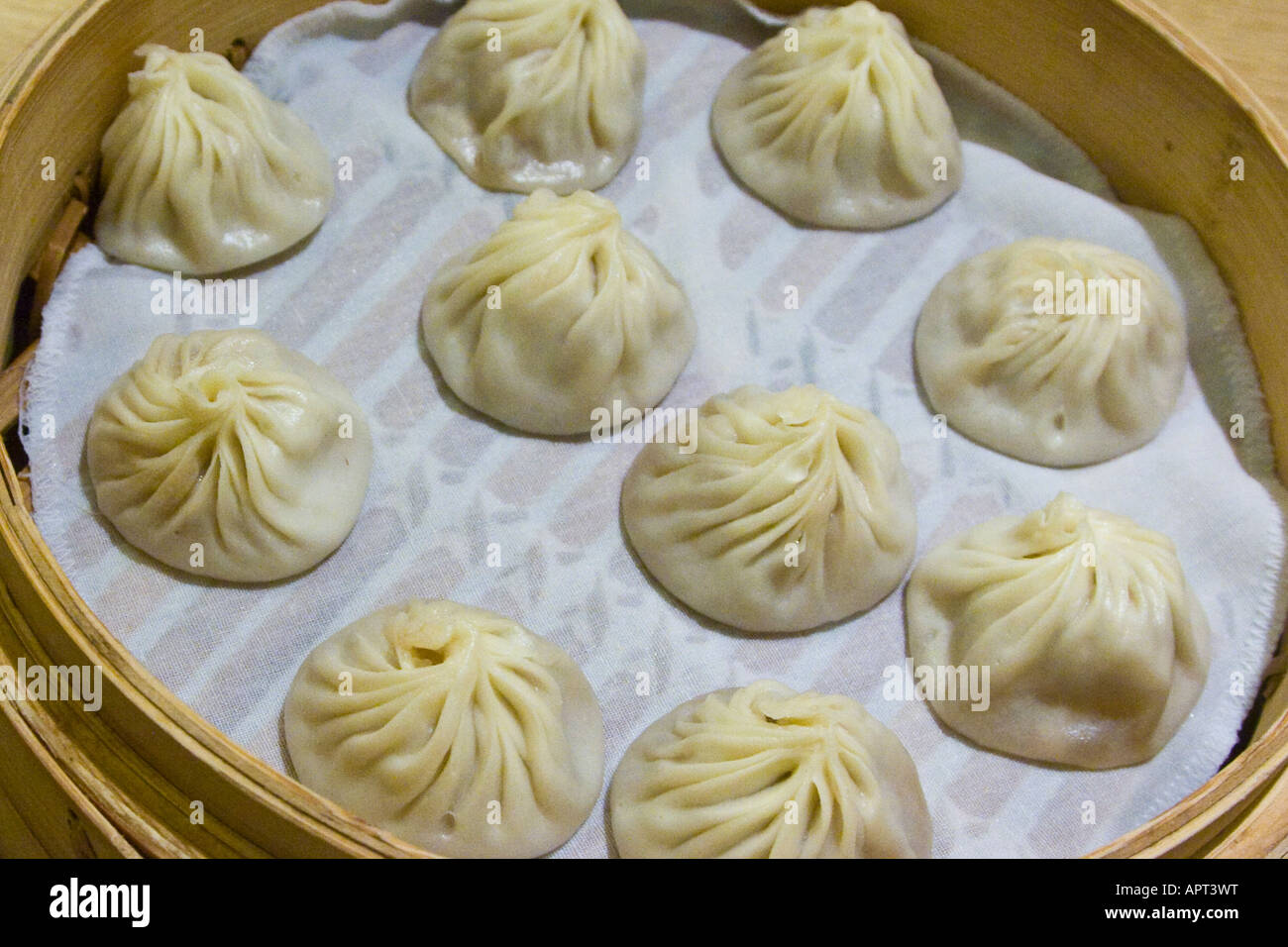 Famous Xiaolongbao Soup Dumplings at Dintaifung Taipei Taiwan Stock ...