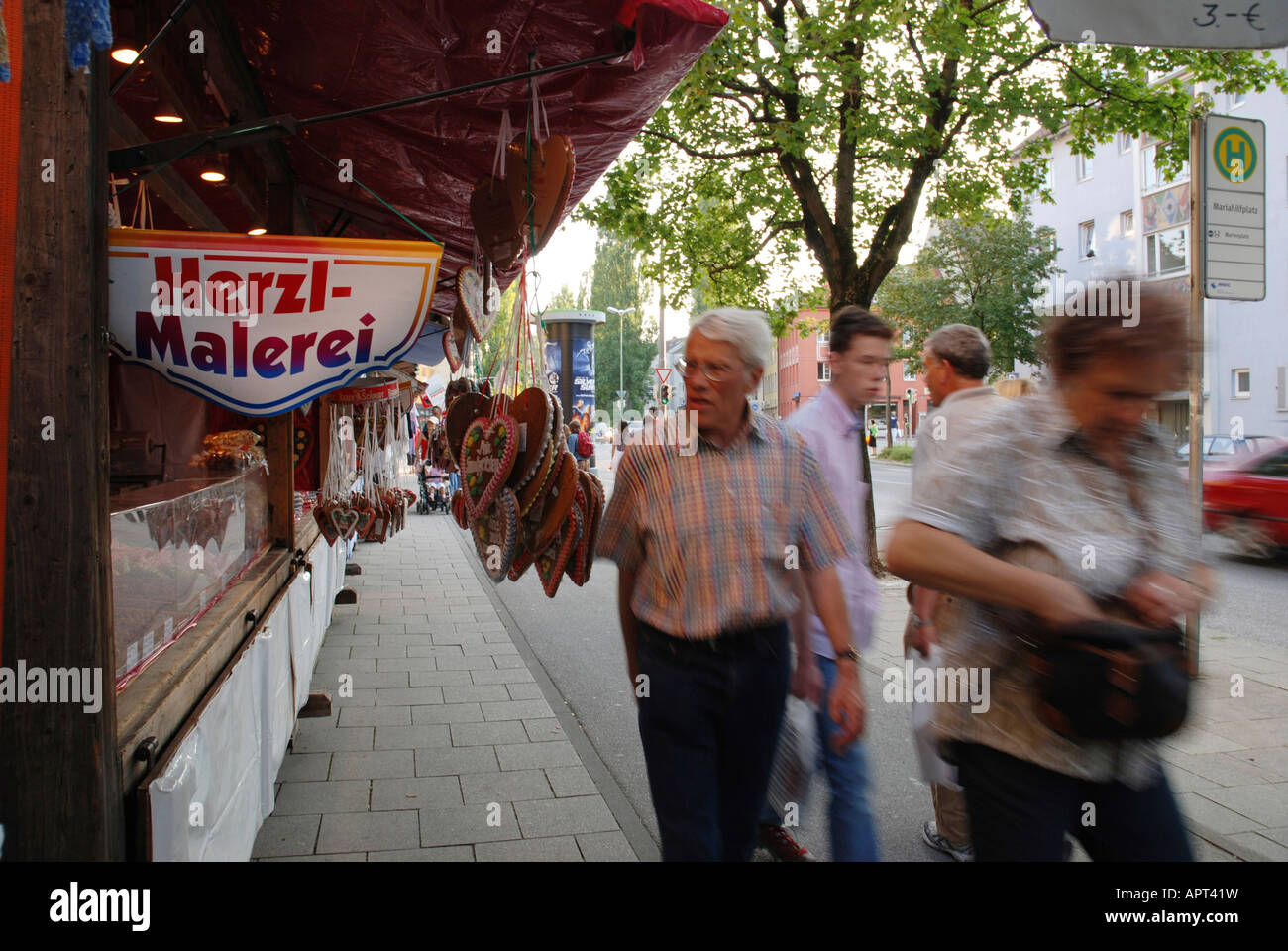 Munich, Bayern, Bavaria, Germany, tradition, Maria, Hilf, platz, Auer ...