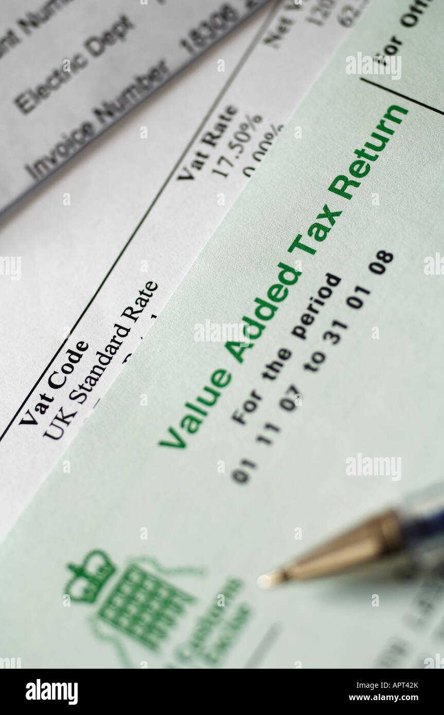 Vat return forms hi-res stock photography and images - Alamy