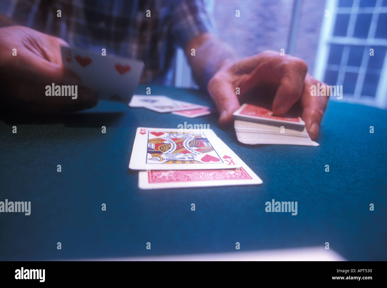 Dealing blackjack hi-res stock photography and images - Alamy