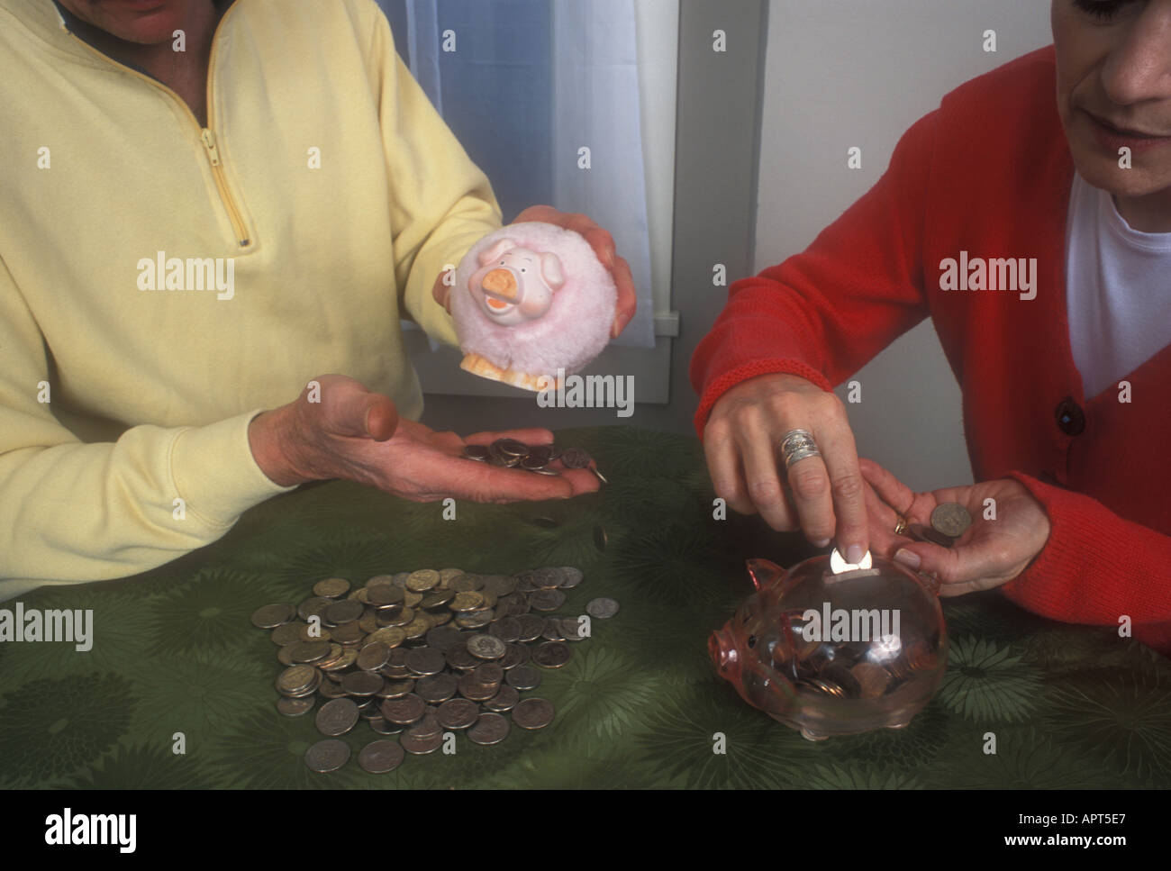 Man collecting counting money hi-res stock photography and images - Alamy