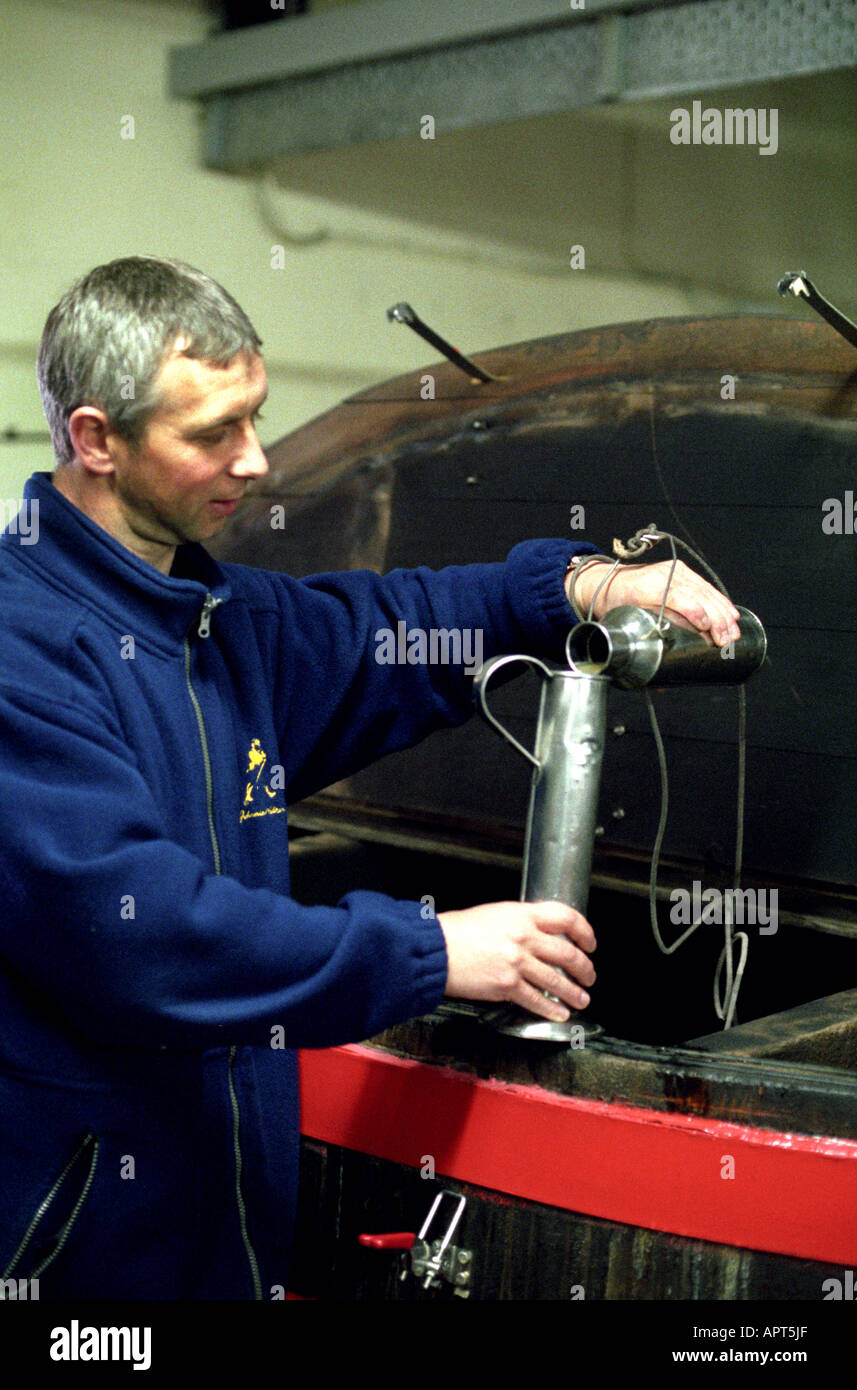 Scotland Scotish Whisky Whiskey Distillery Stills Stock Photo - Alamy
