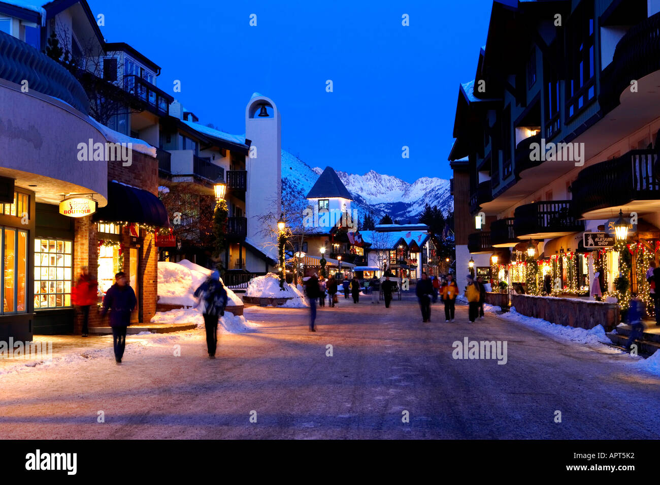 Vail colorado alpine village hi-res stock photography and images - Alamy