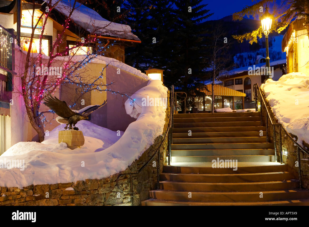 Vail colorado alpine village hi-res stock photography and images - Alamy
