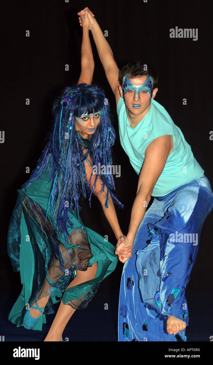 Mermaid and sea themed costumes hi-res stock photography and images - Alamy