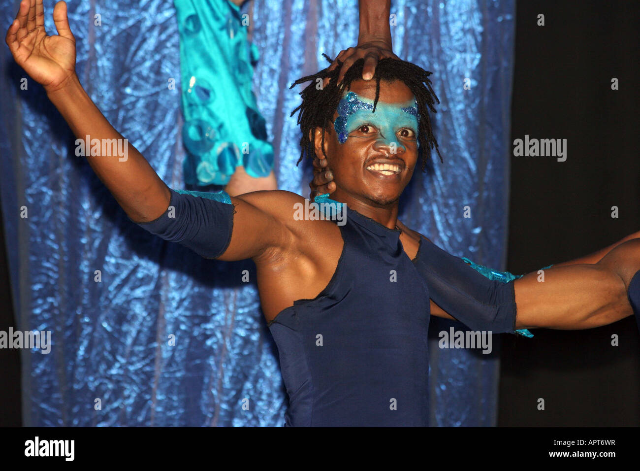 acrobats dancing as part of the Sea Queen spectacular he has another ...