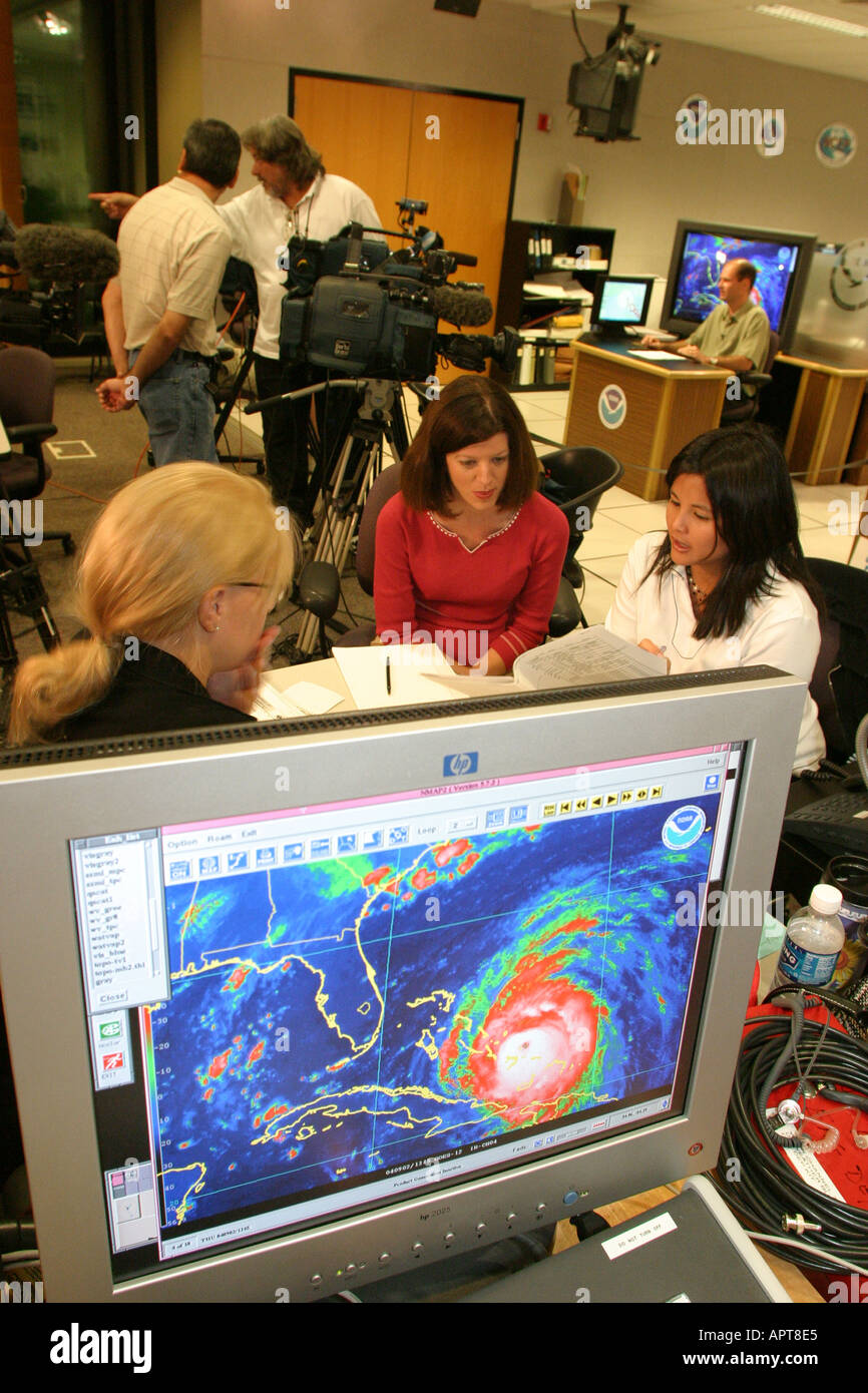 Meteorologists national weather service hi-res stock photography and ...