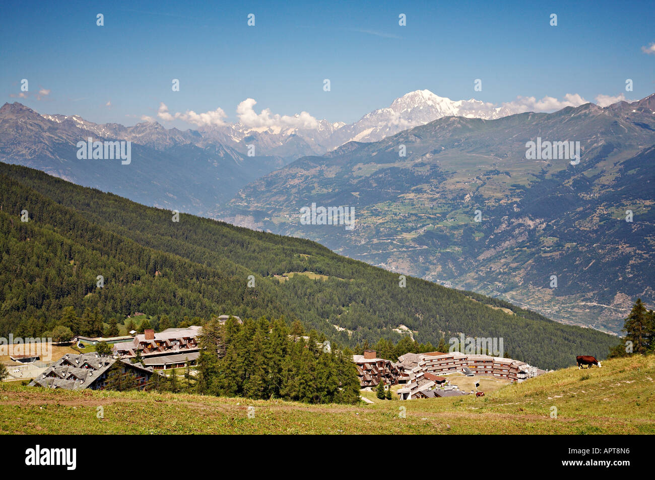 Aosta town pila hi-res stock photography and images - Alamy