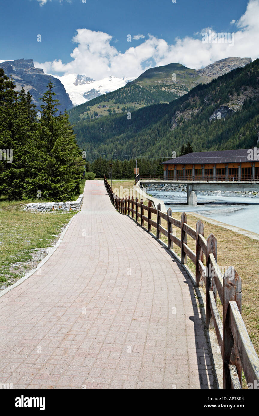 Champoluc Val d Ayas Valle d Aosta Italy Stock Photo - Alamy