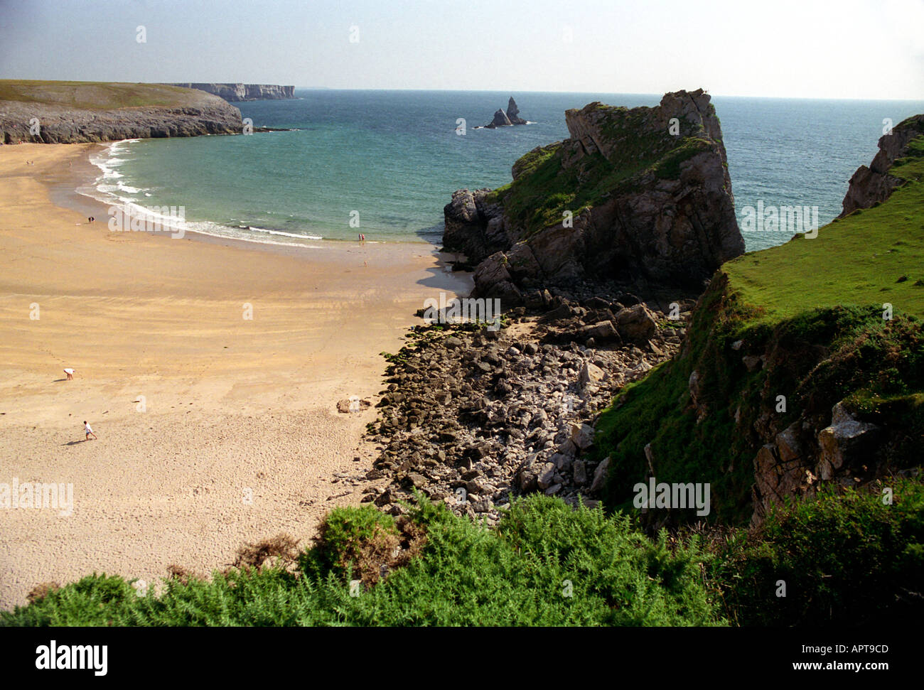 Church rock broad haven south hi-res stock photography and images - Alamy