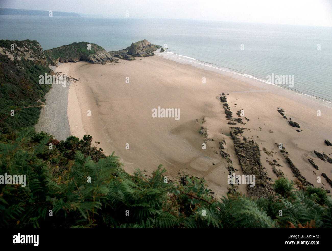 Monkstone point hi-res stock photography and images - Alamy