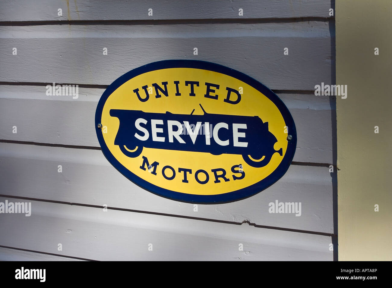 United Motors Service Sign Stock Photo - Alamy