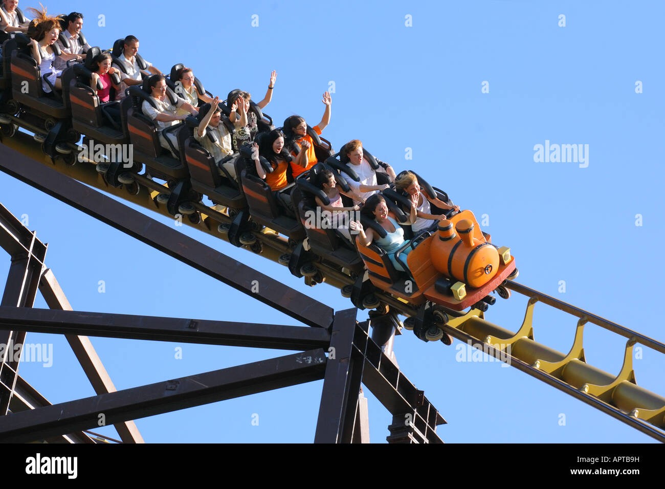 Roller Coaster Train