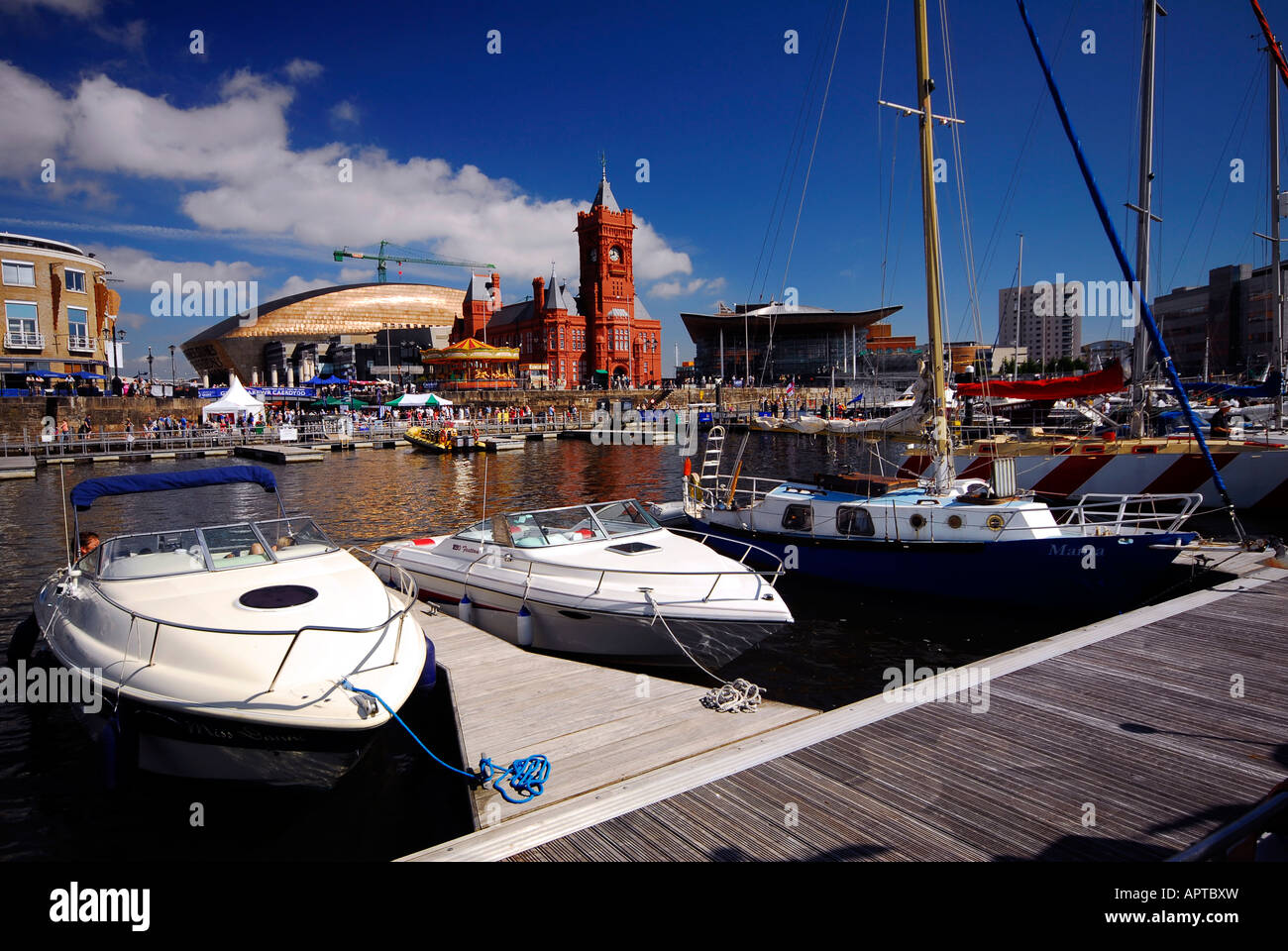 Cardiff bay festival hi-res stock photography and images - Alamy