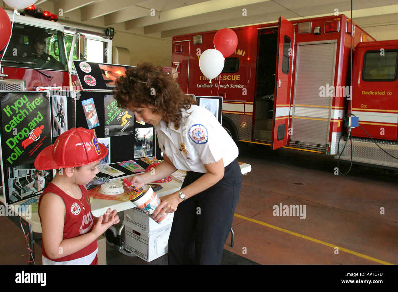 Fire station interior hi-res stock photography and images - Alamy