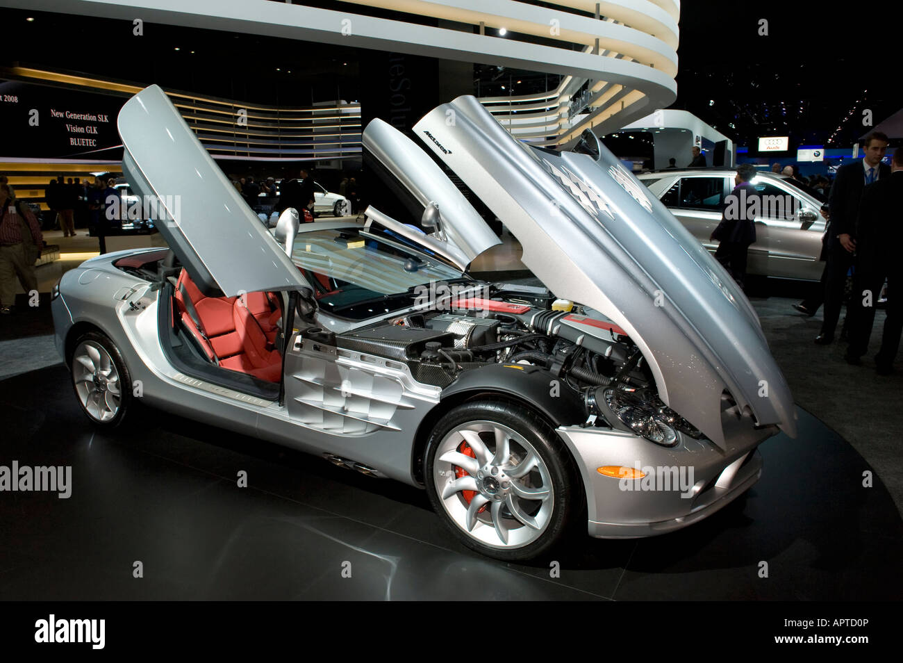Mercedes-Benz SLR McLaren roadster at the 2008 North American ...