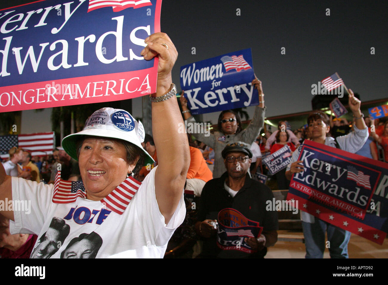 Miami Florida,Bayfront Park,Biscayne Boulevard,Democratic Party ...