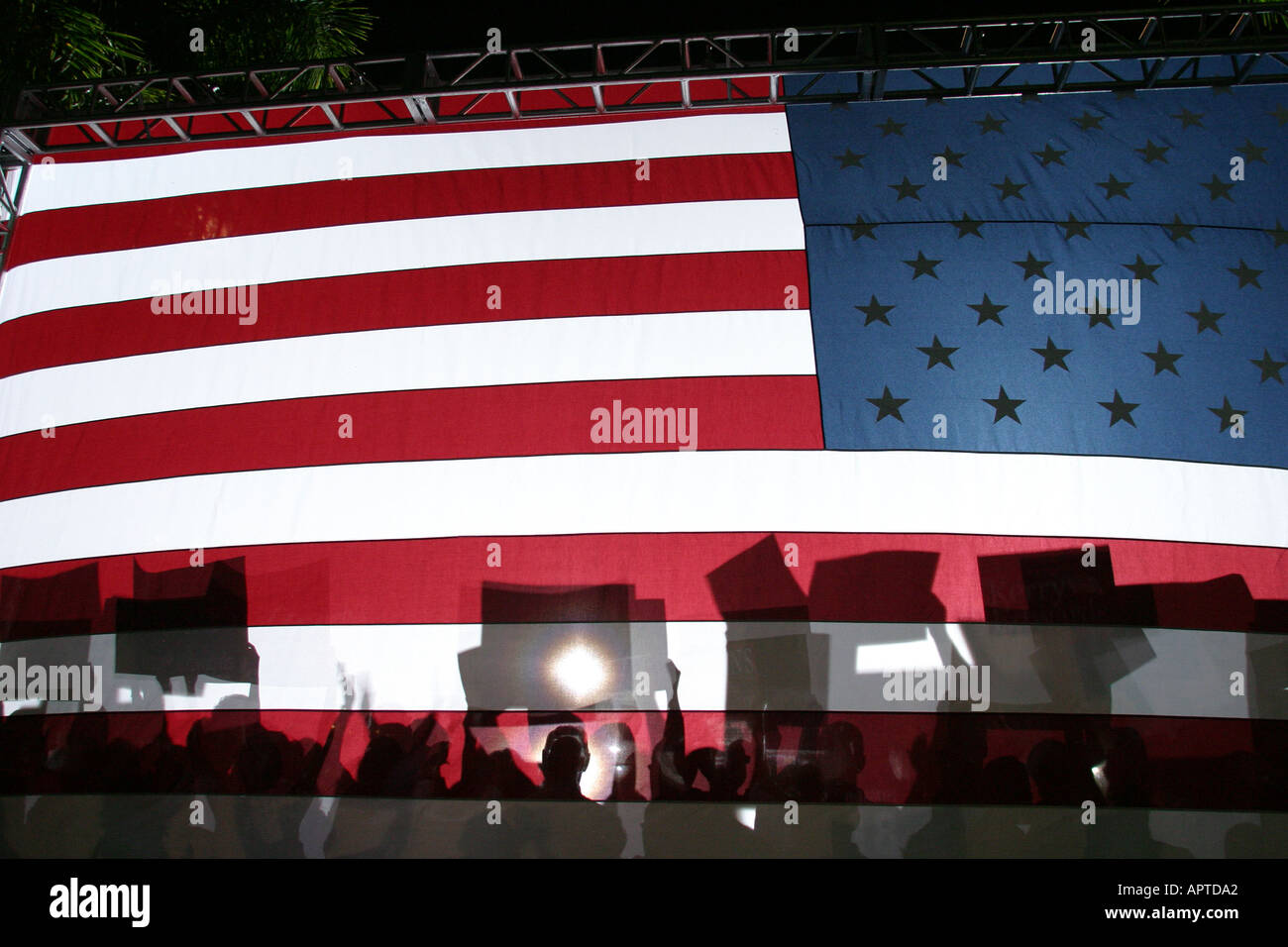 Miami Florida,Bayfront Park,Biscayne Boulevard,Democratic Party ...