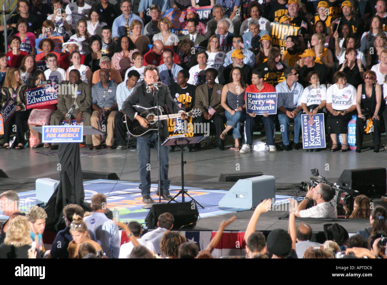 Miami Florida,Bayfront Park,Biscayne Boulevard,Democratic Party ...