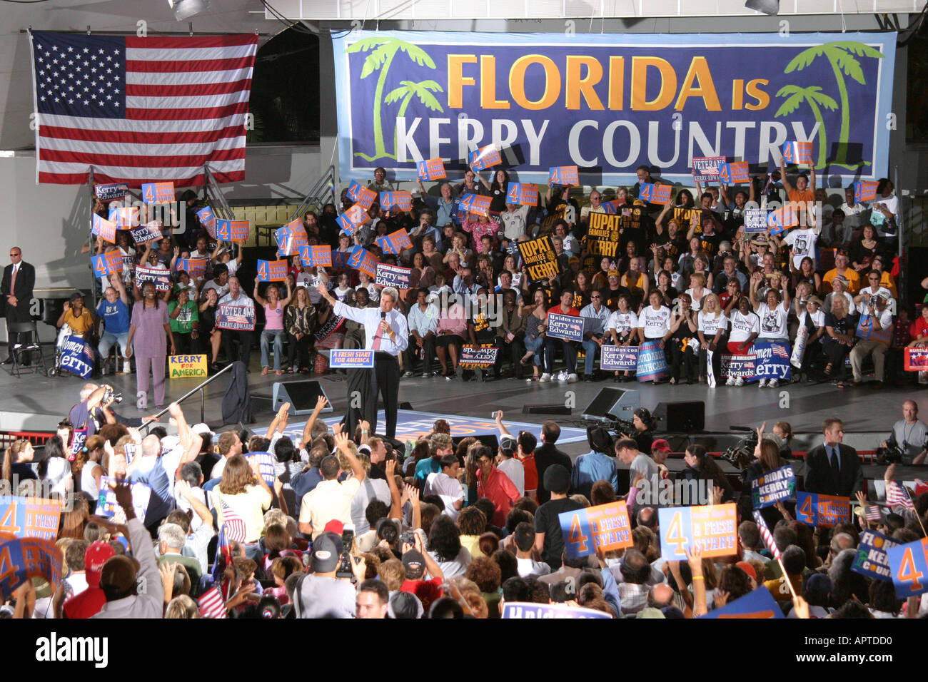 Miami Florida,Bayfront Park,Biscayne Boulevard,Democratic Party ...