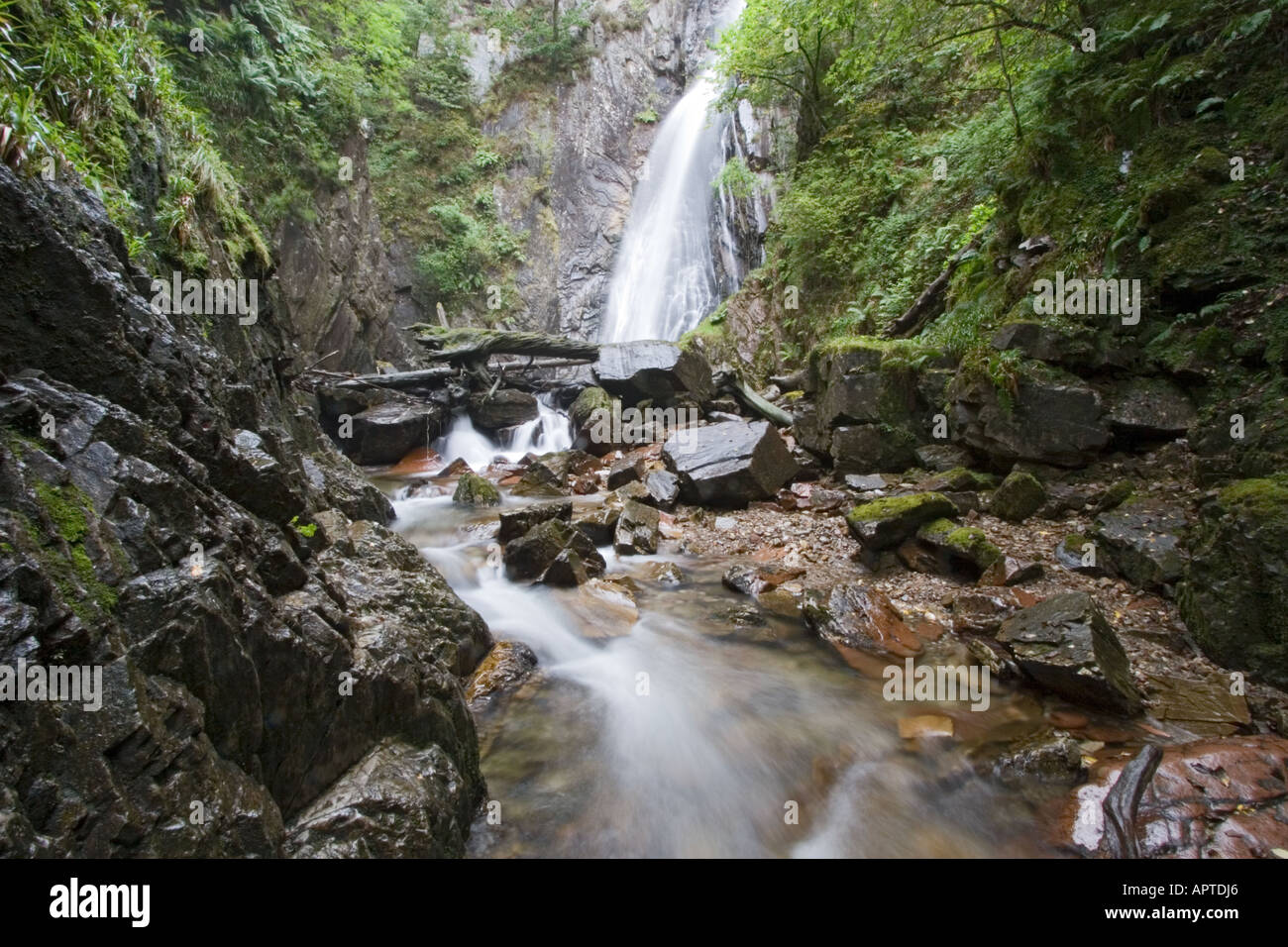 Grey mares waterfall kinlochleven hi-res stock photography and images ...