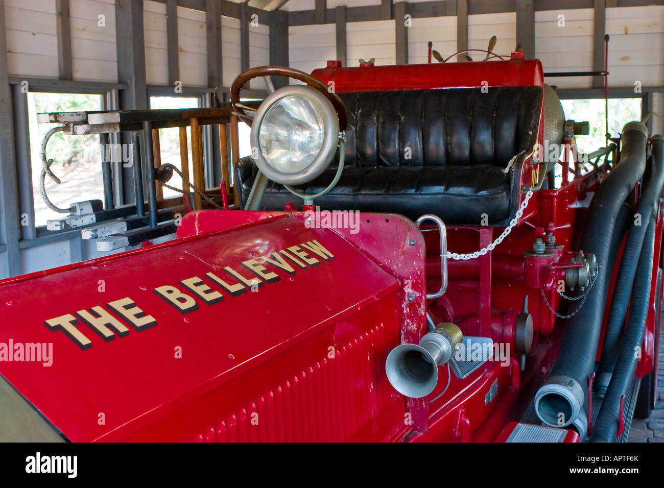 Early 20th century fire engine Stock Photo - Alamy
