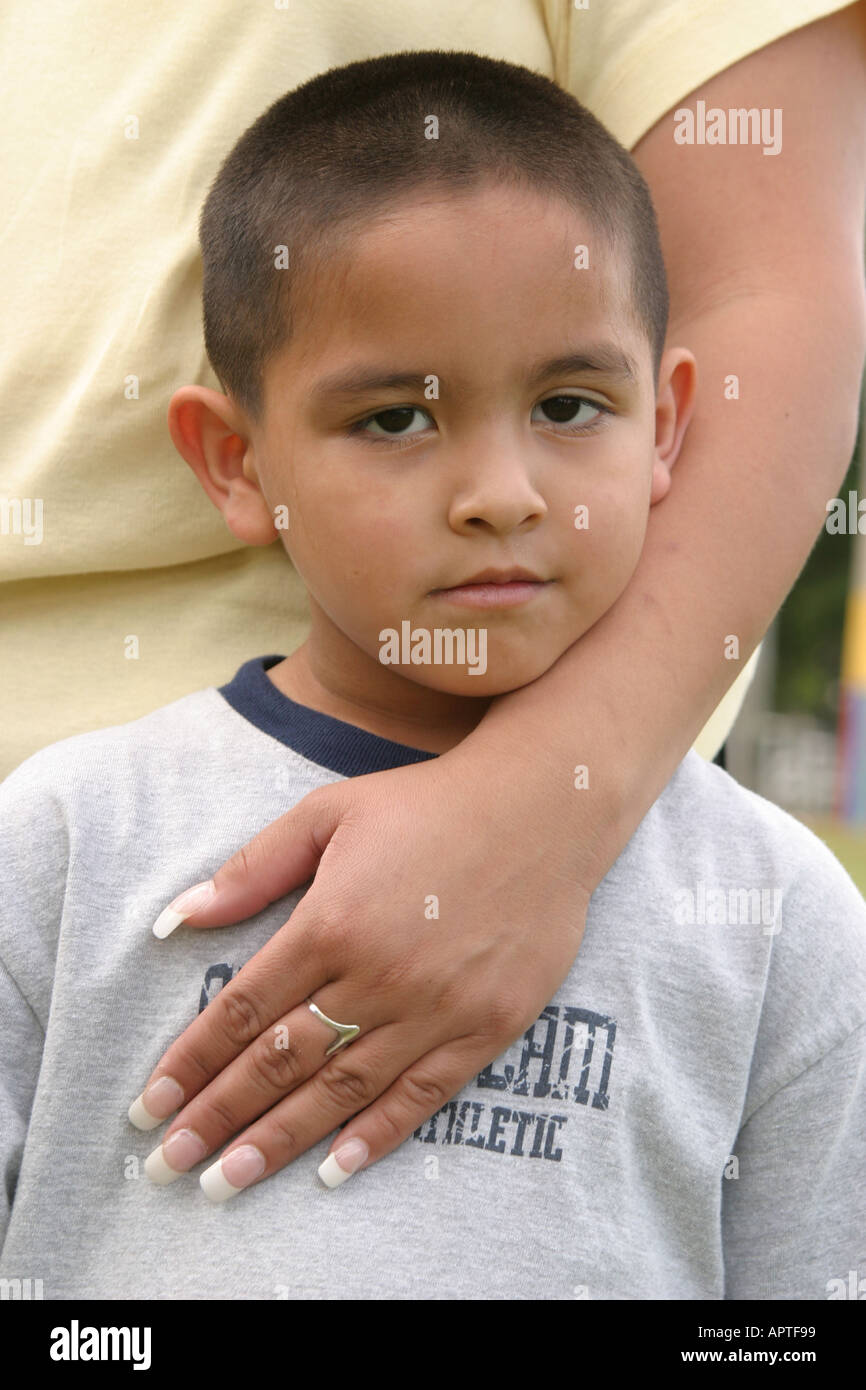 Miami Florida,South Miami,Hispanic boy boys male kids children mother's ...