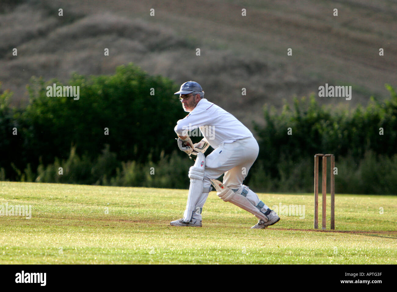Village green cricket hi-res stock photography and images - Alamy