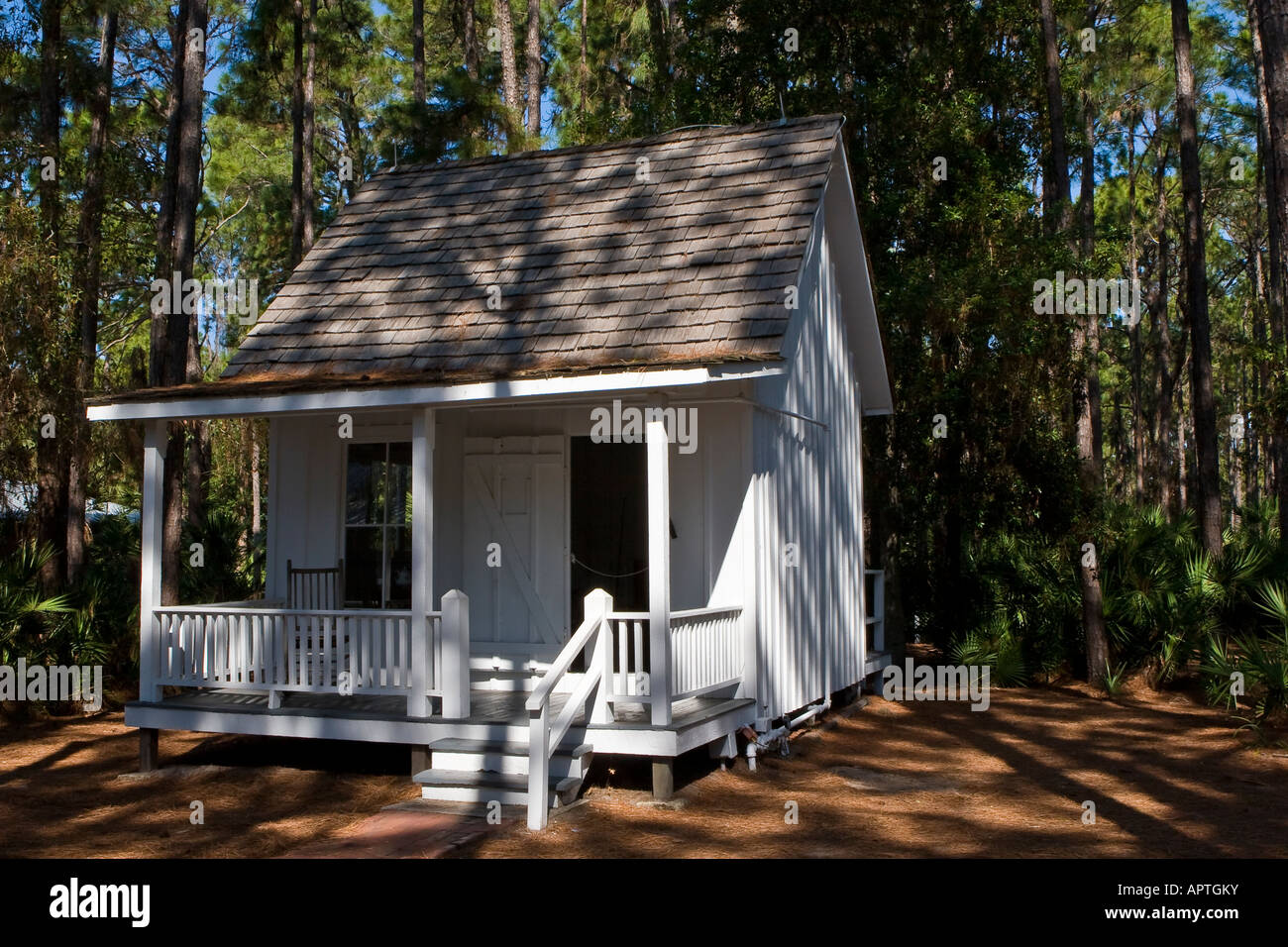 Historic Cracker House in Florida Stock Photo - Alamy
