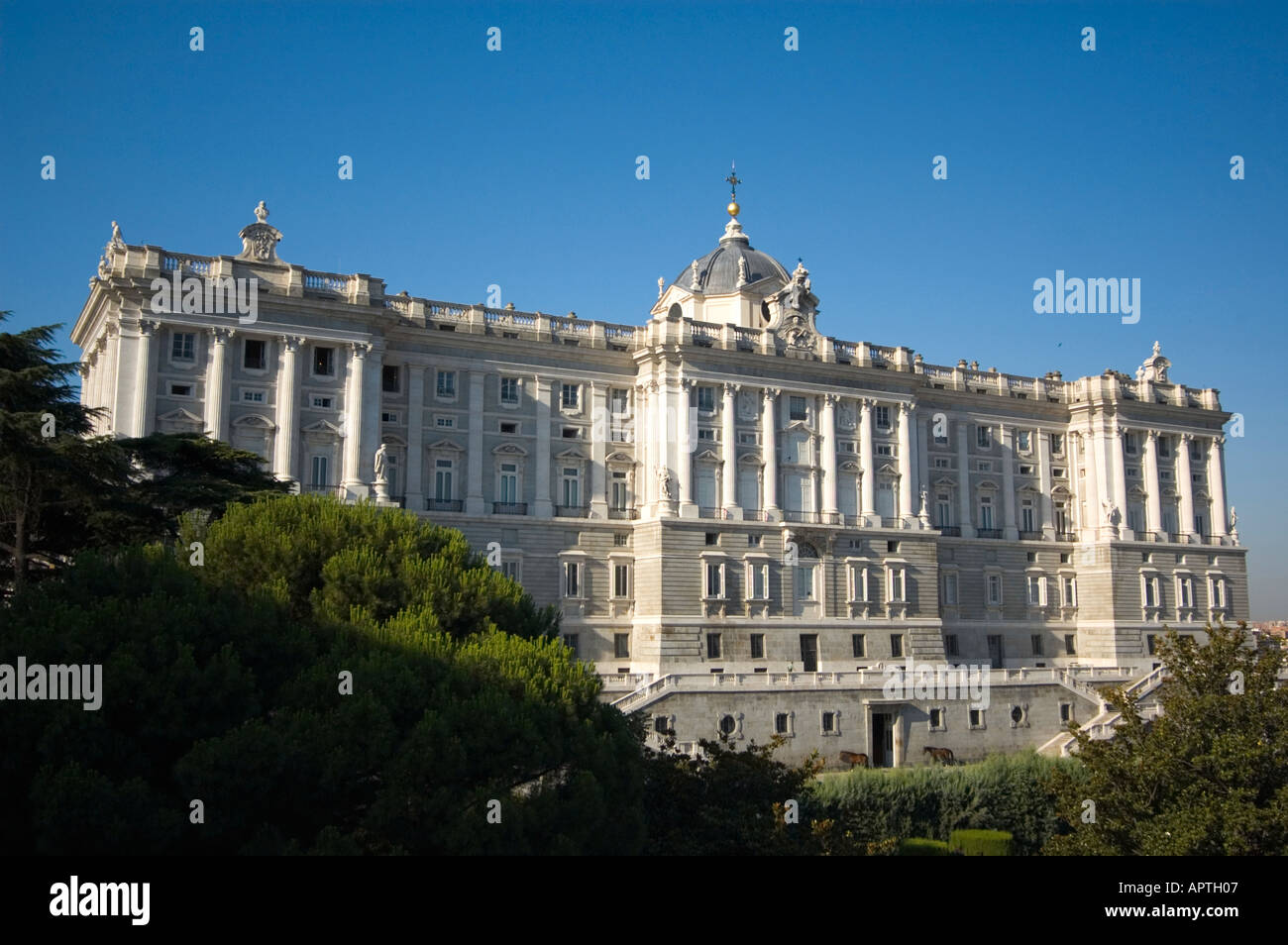 Royal Palace Palacio Real Madrid Spain Stock Photo - Alamy