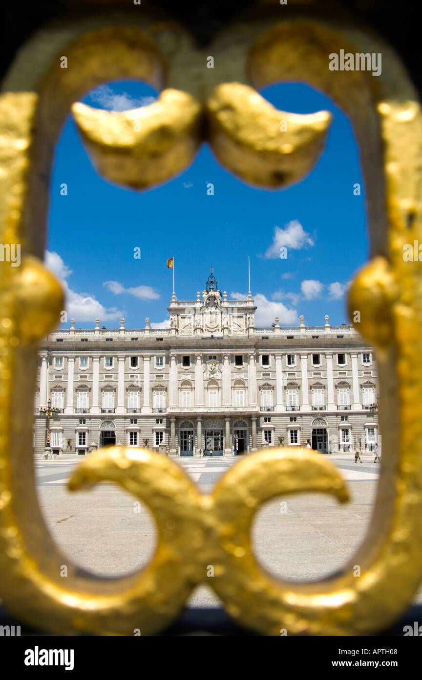Royal Palace Palacio Real Madrid Spain Stock Photo - Alamy