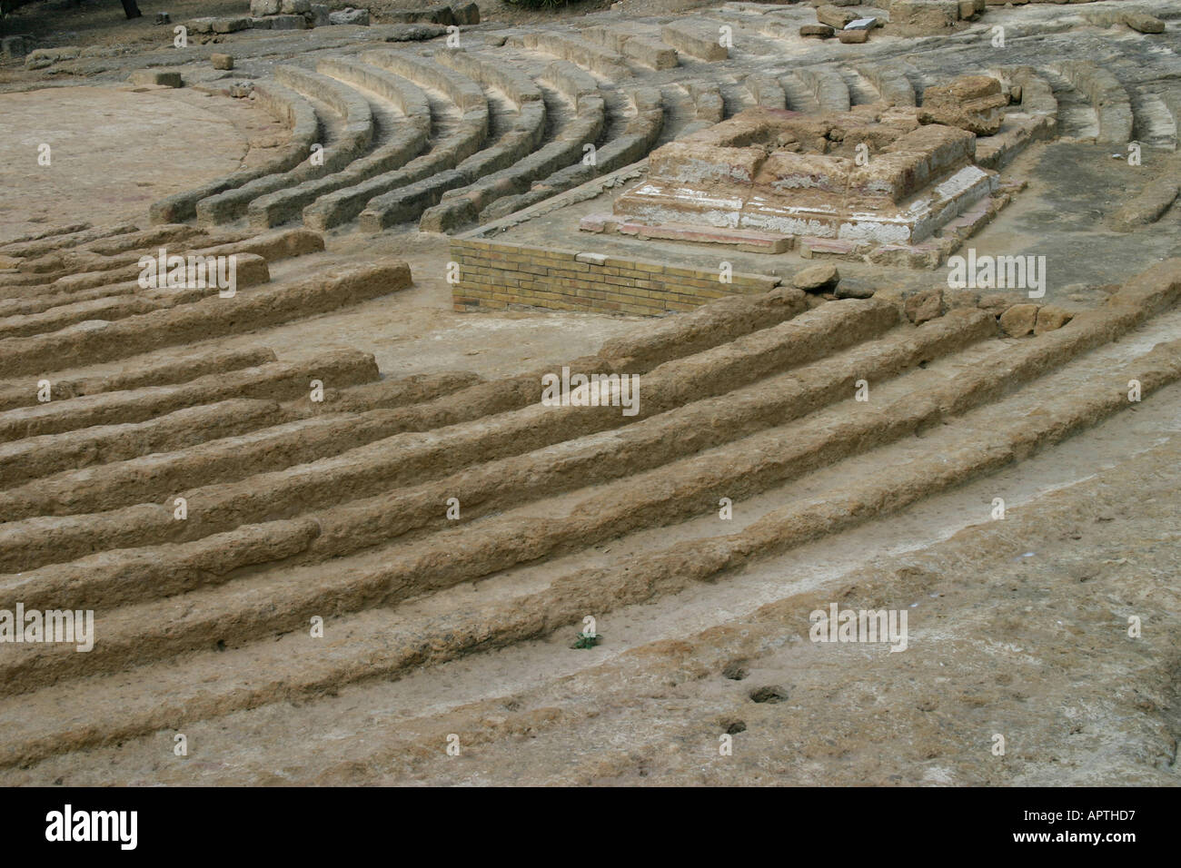 Agrigento ruins of the parliament near to the National Museum of ...
