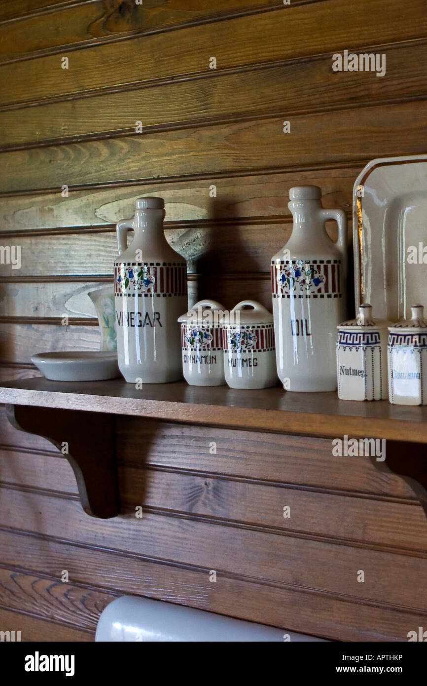 Early 20th Century Kitchen Stock Photo - Alamy