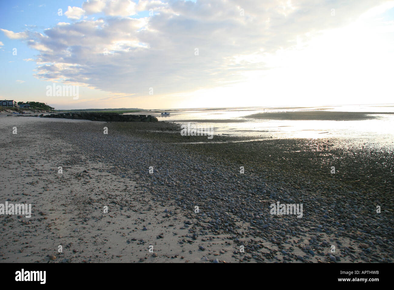 Brewster tidal flats sunset hi-res stock photography and images - Alamy