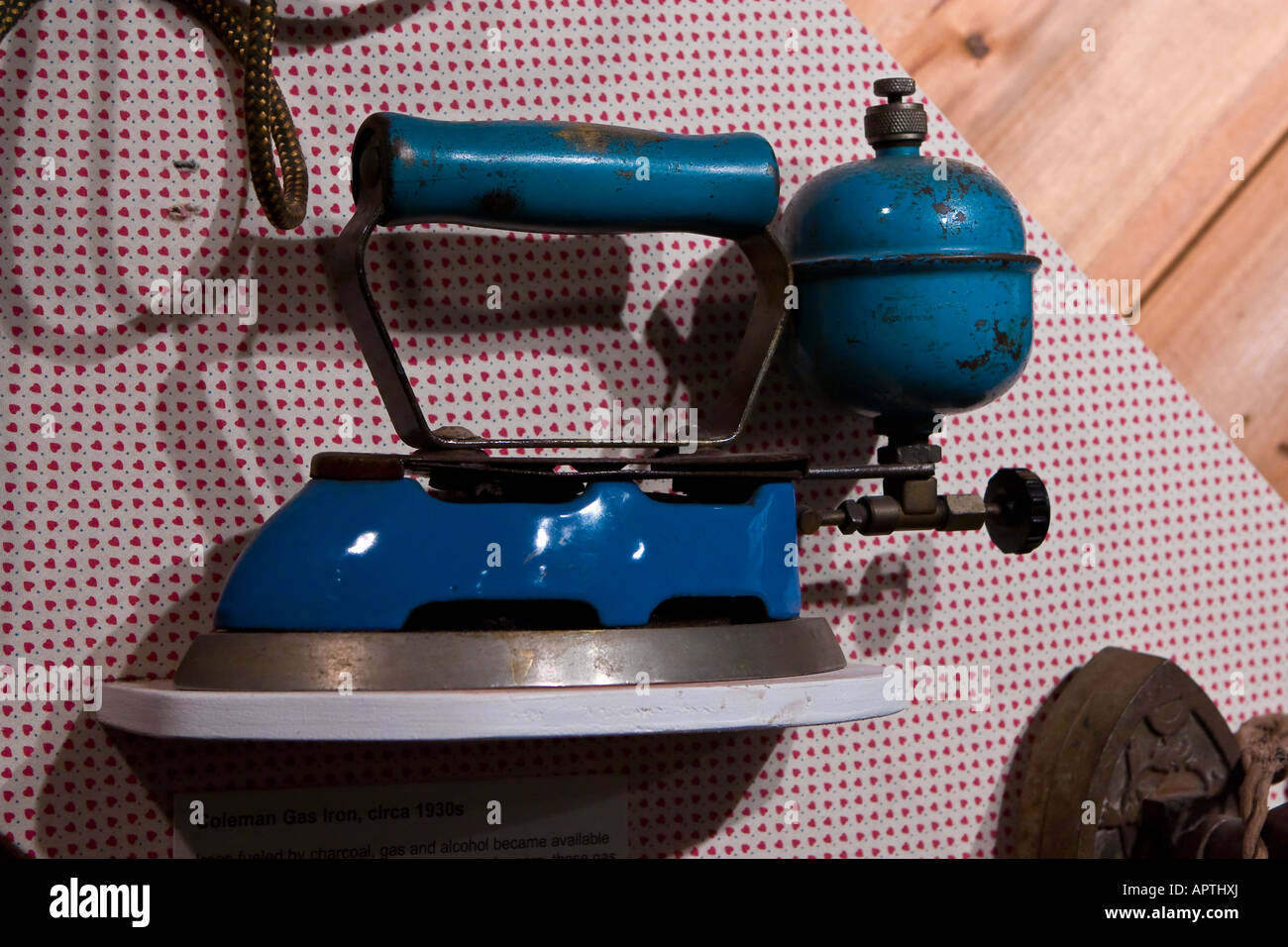 Antique steam iron Stock Photo - Alamy