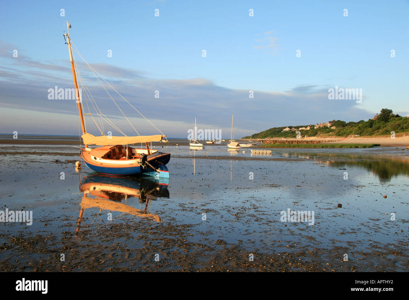 Tidal flats in brewster hi-res stock photography and images - Alamy