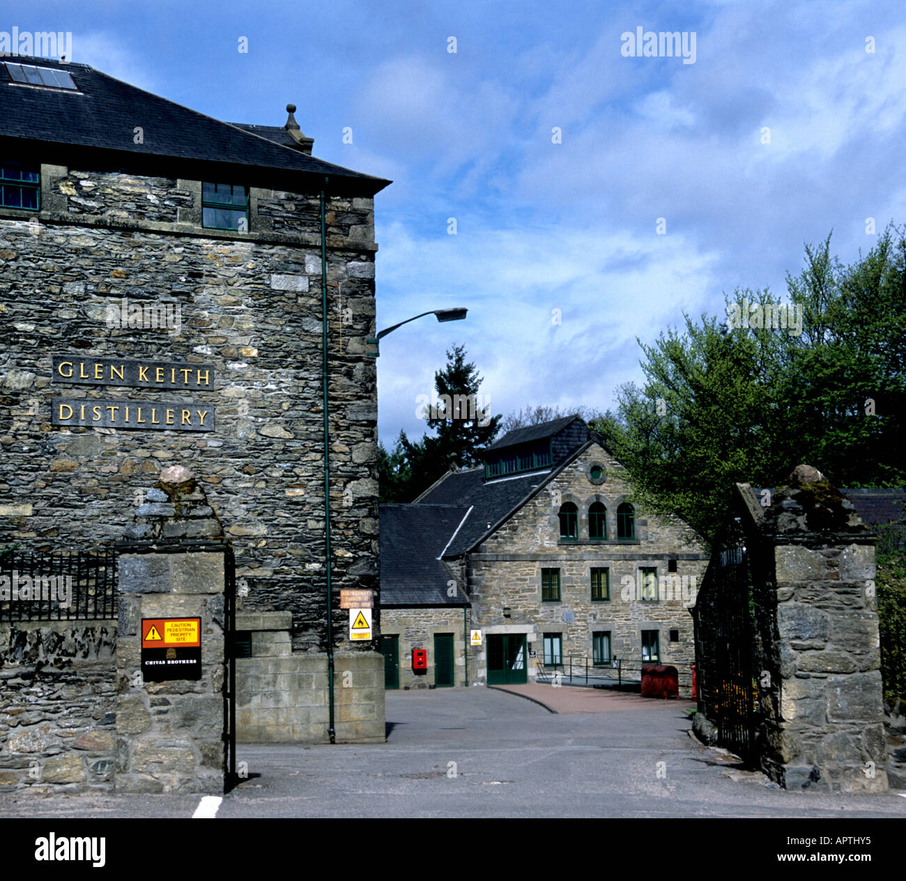 Scotland Whiskey Distillery Glen Keith Stock Photo - Alamy