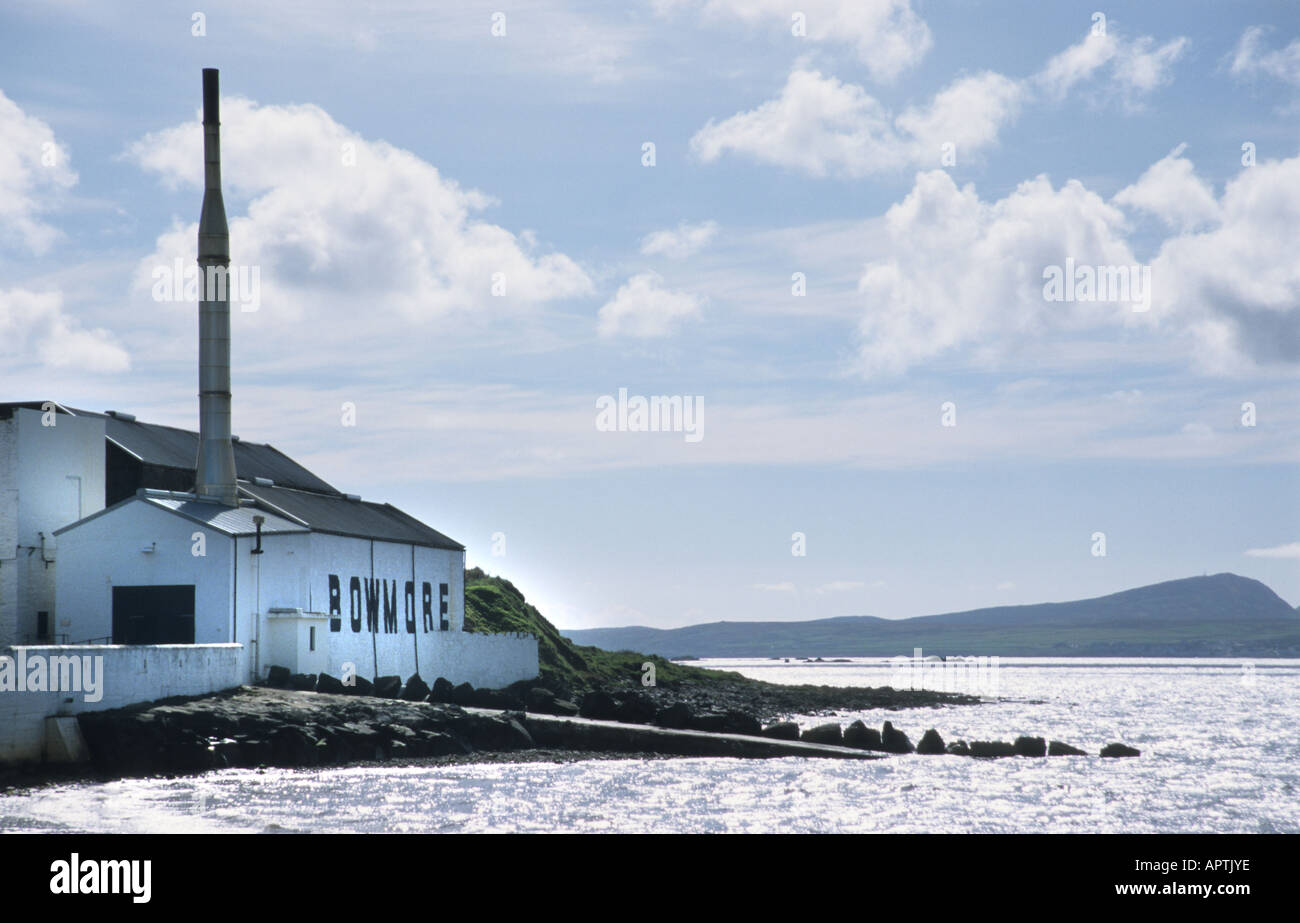 Scotland Whisky Distillery Stills Laphroaig Islay Stock Photo - Alamy