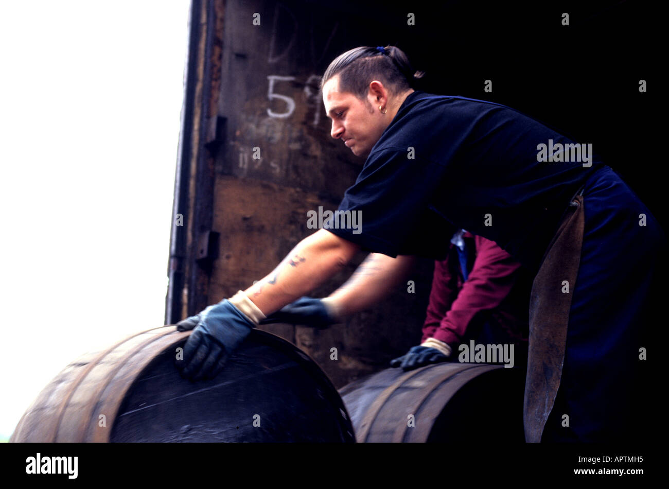 Scotland Whiskey Distillery Stills Glenfarclas Stock Photo - Alamy