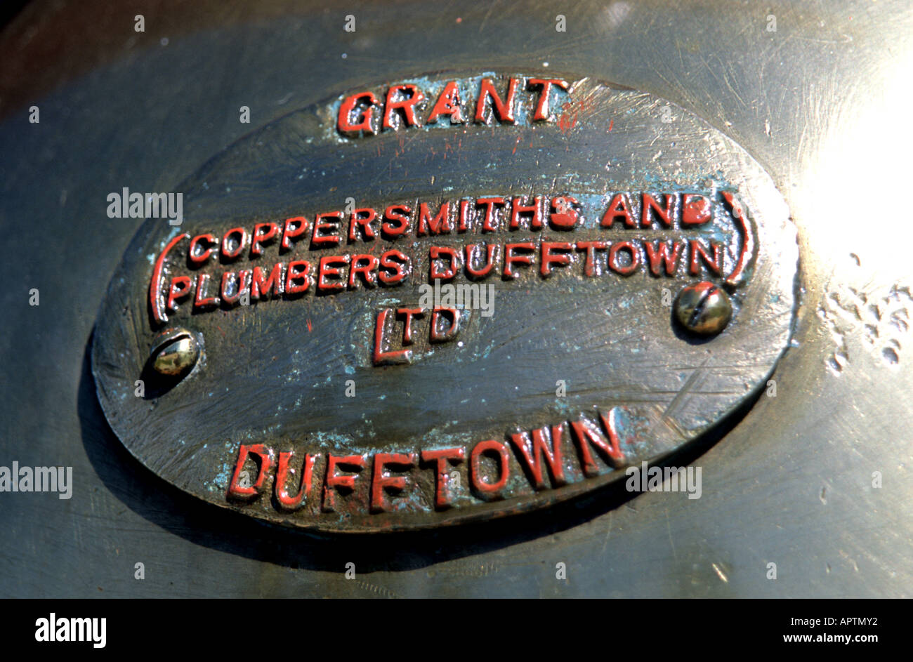 Scotland Whisky Distillery Stills Abelour Stock Photo - Alamy