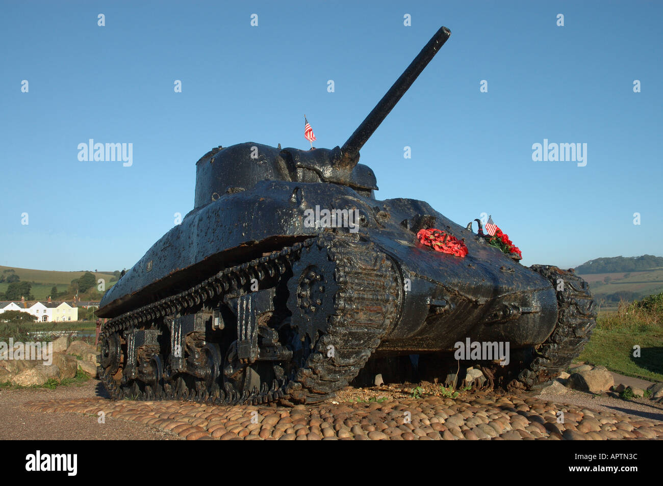 Sherman tank british hi-res stock photography and images - Alamy