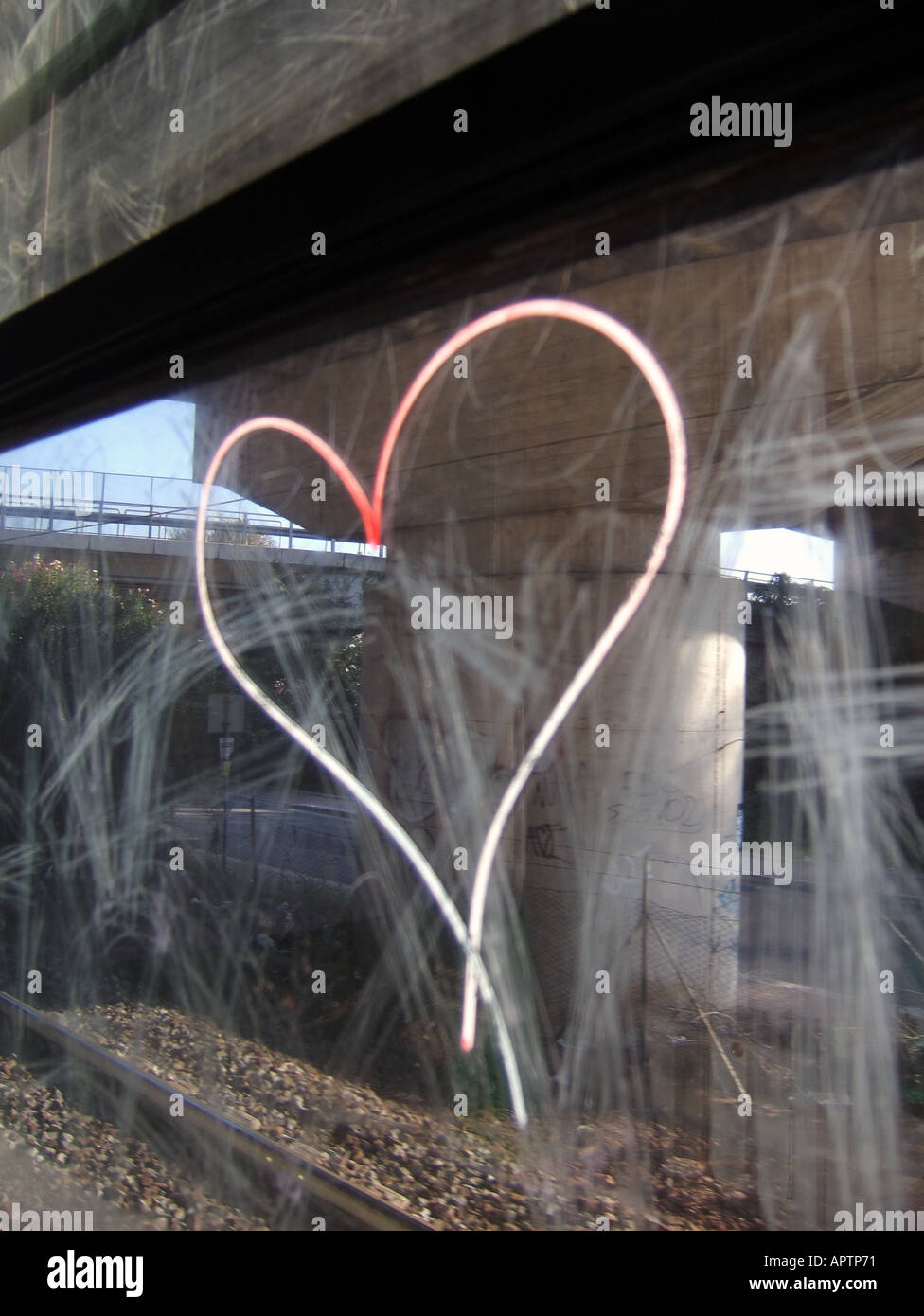 Funny graffiti on window hi-res stock photography and images - Alamy