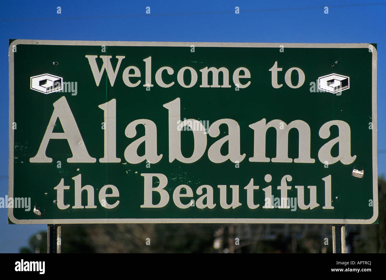 Welcome alabama sign al us hi-res stock photography and images - Alamy