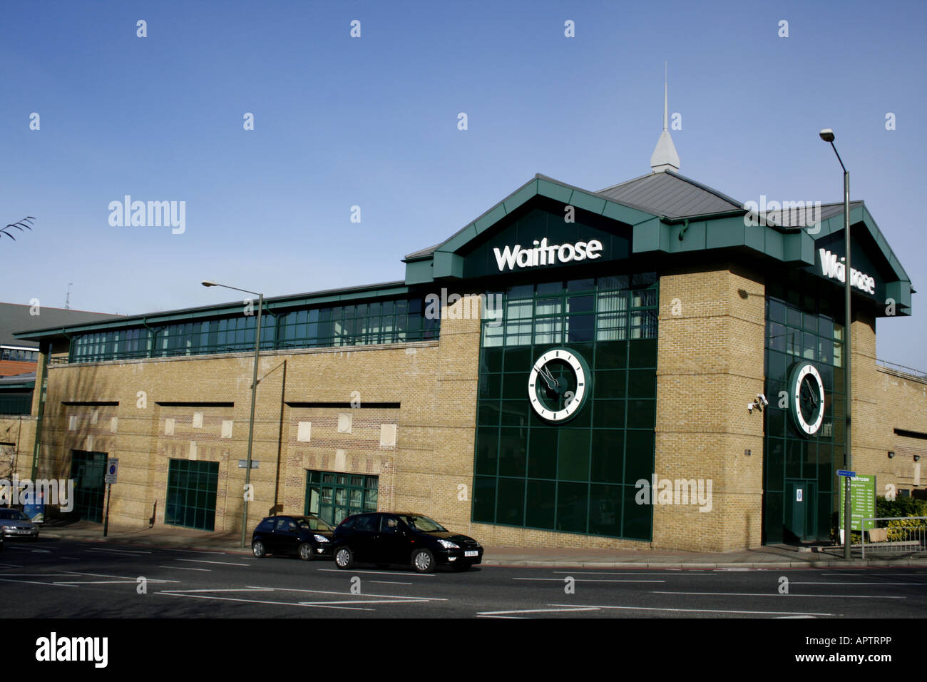 Waitrose Supermarket Store Logo Stock Photos & Waitrose Supermarket ...