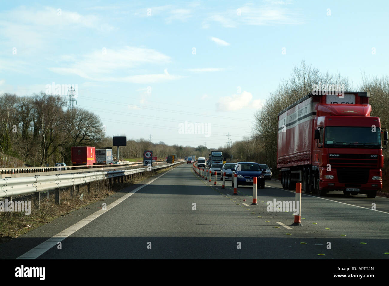 M4 motorway welsh wales carriageway highway motoring driving hi-res ...