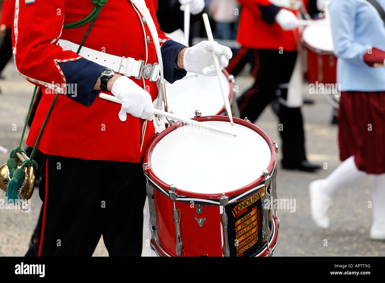 Marching band at the 2006 Lord Mayor s Show parade London UK Stock ...