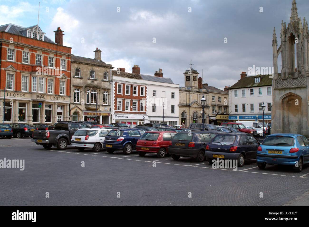 Devizes Wiltshire England Town Centre Market Place properties and ...