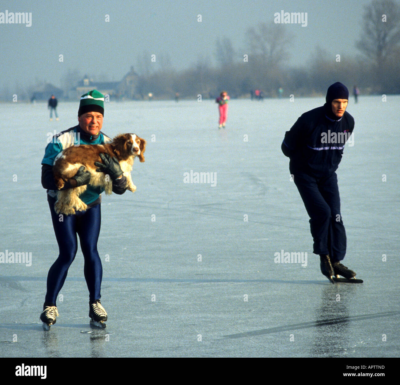 Child skating with dog hi-res stock photography and images - Alamy