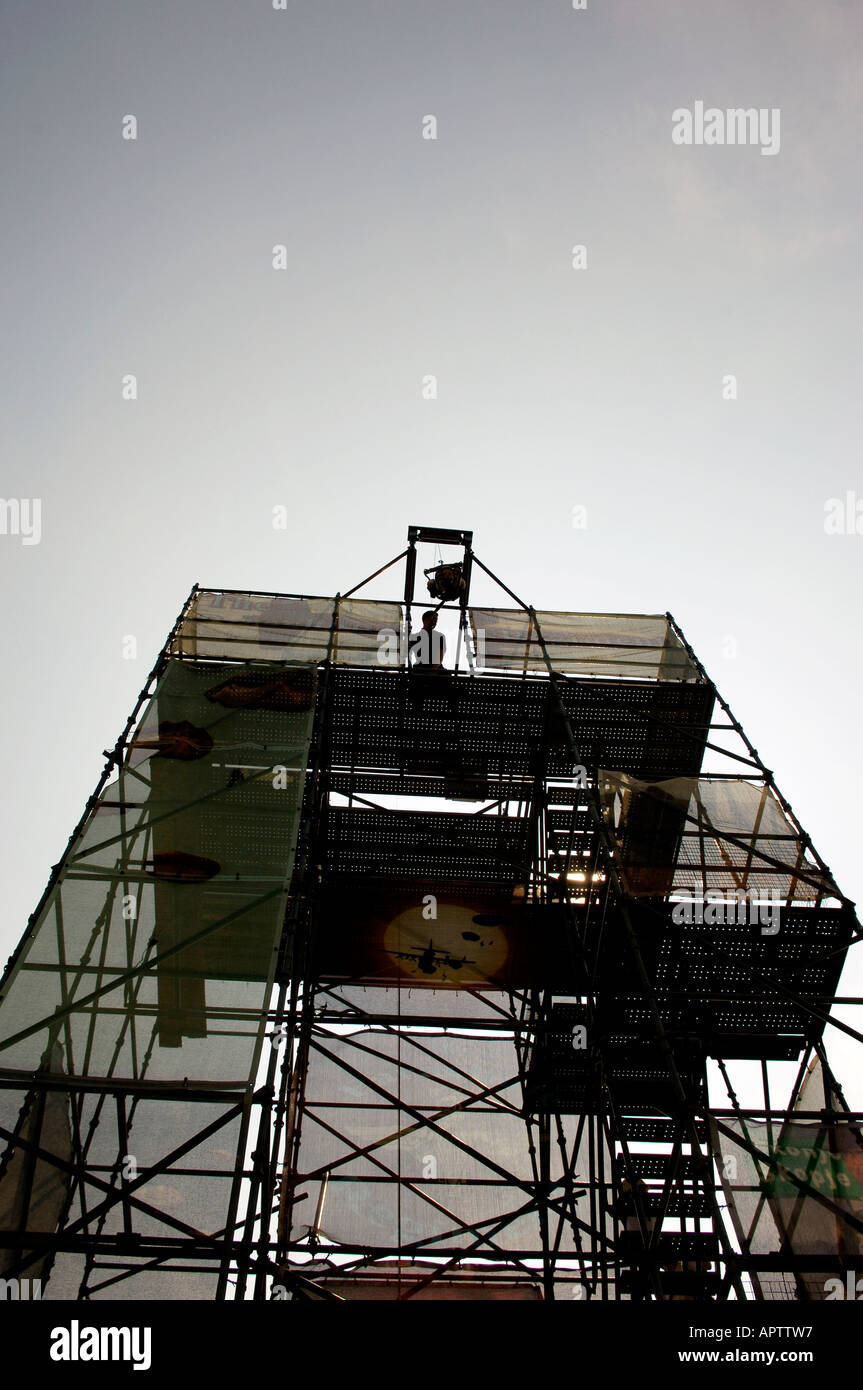 Army commando military tower hi-res stock photography and images - Alamy