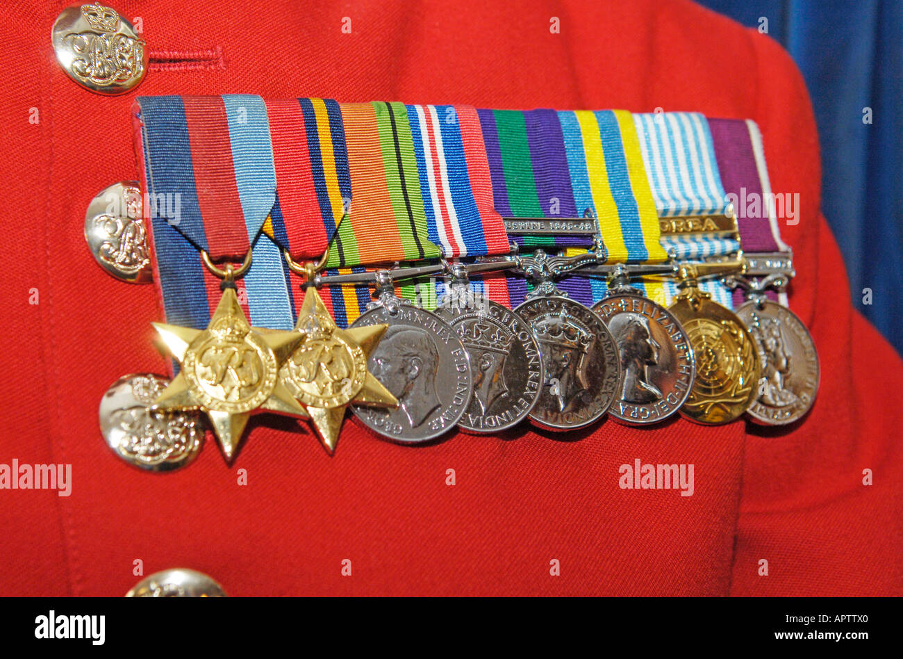 British military medals hi-res stock photography and images - Alamy